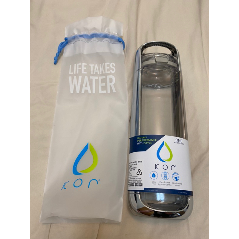 美國 Kor ONE 水瓶 璀璨銀 台灣公司貨 全新現貨 | 蝦皮購物