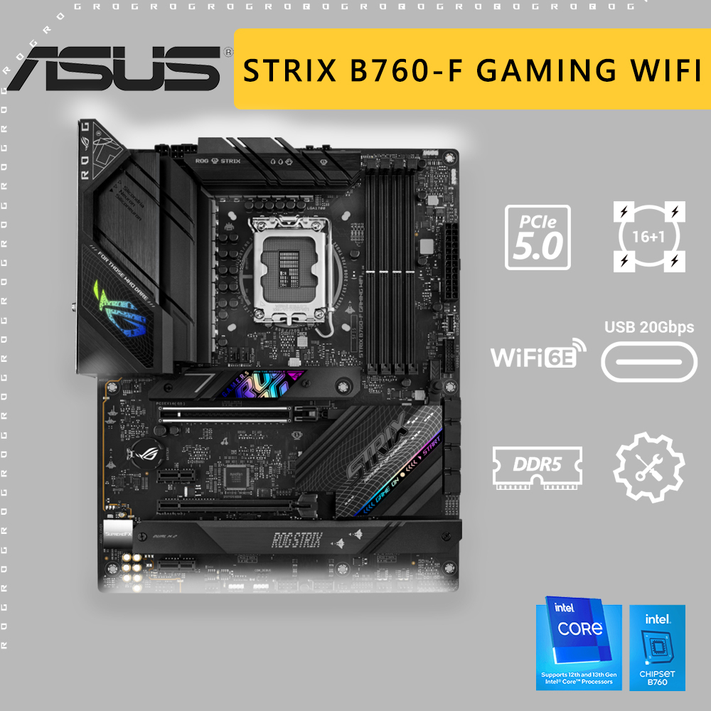 ROG B760-F的價格推薦 - 2025年7月 | 比價比個夠BigGo