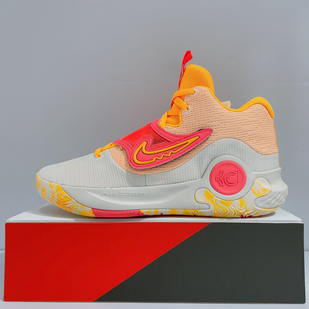 NIKE KD TREY 5 X EP 男生 橘色 舒適 透氣 緩震 耐磨 運動 籃球鞋 DJ7554-100 | 蝦皮購物