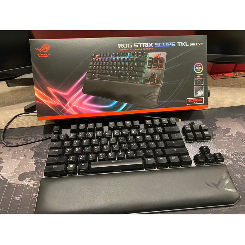 ROG Strix Scope TKL Deluxe 茶軸的價格推薦 - 2025年5月 | 比價比個夠BigGo