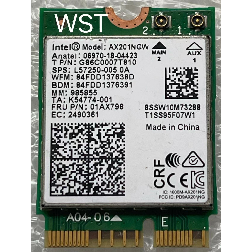 Intel® Wi-Fi 6 AX201的價格推薦 - 2025年12月 | 比價比個夠BigGo