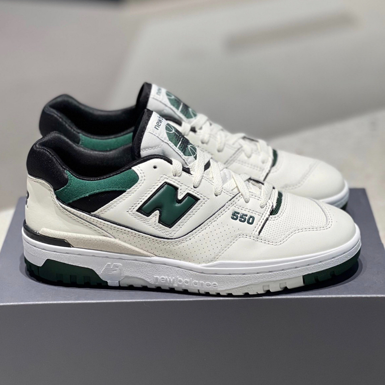 【R-MAN】New Balance 550 白綠 NB550 美式復古 休閒鞋 BB550VTC | 蝦皮購物