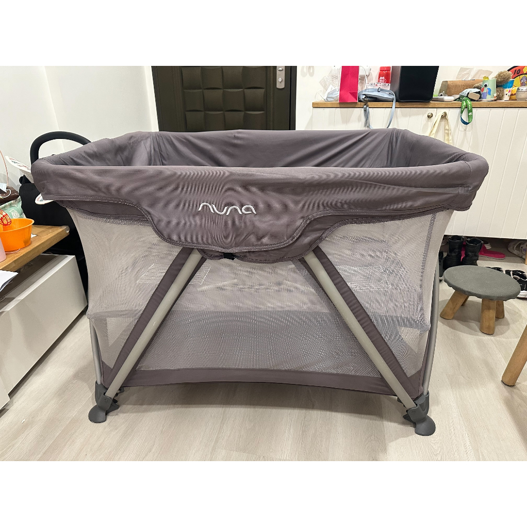[二手] nuna遊戲床 灰色 | 蝦皮購物