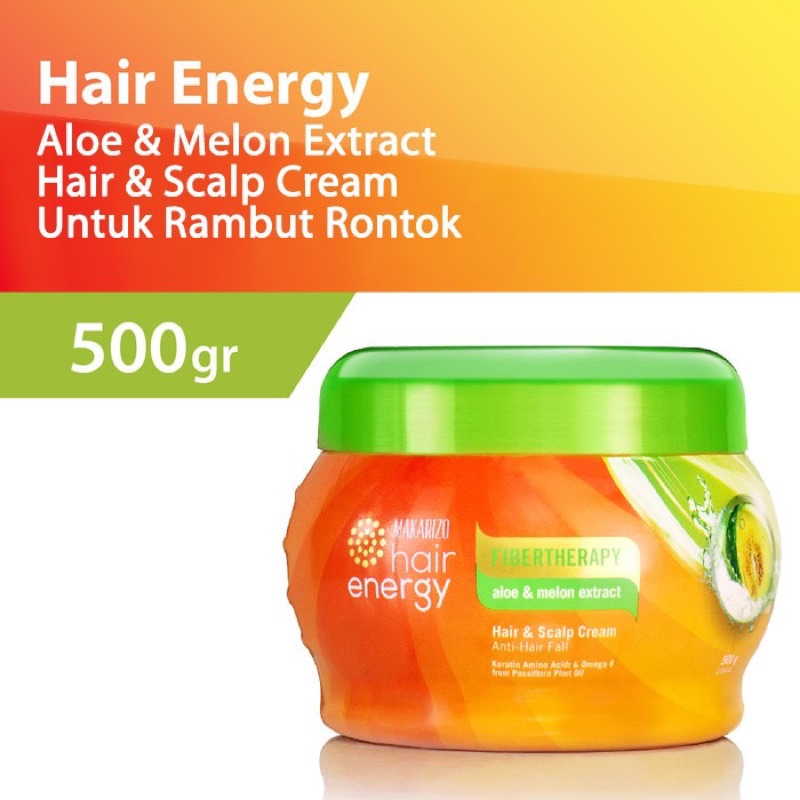 ORIGINAL Makarizo Creambath Hair Energy Untuk Rambut Rontok | 蝦皮購物