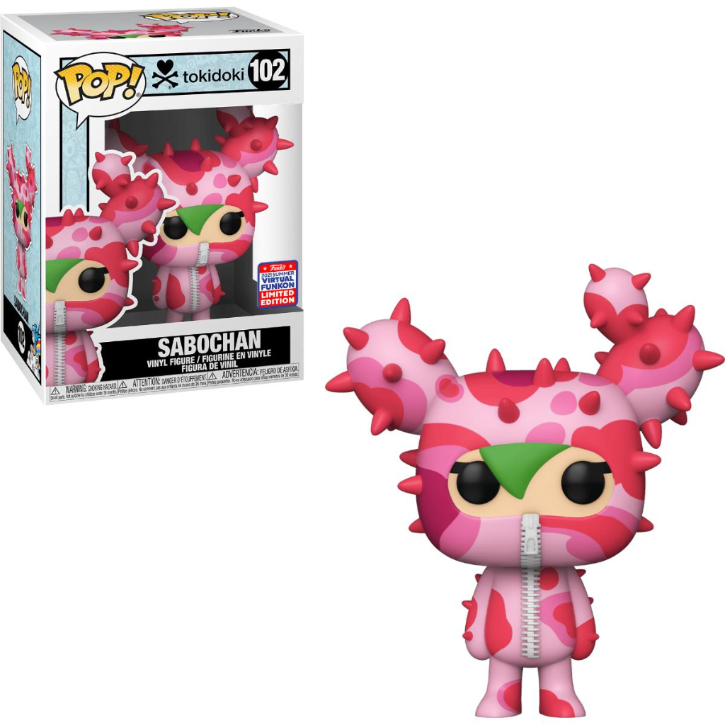 Funko Pop 102 Tokidoki Sabochan 2021限定品 SDCC 展埸限定 | 蝦皮購物