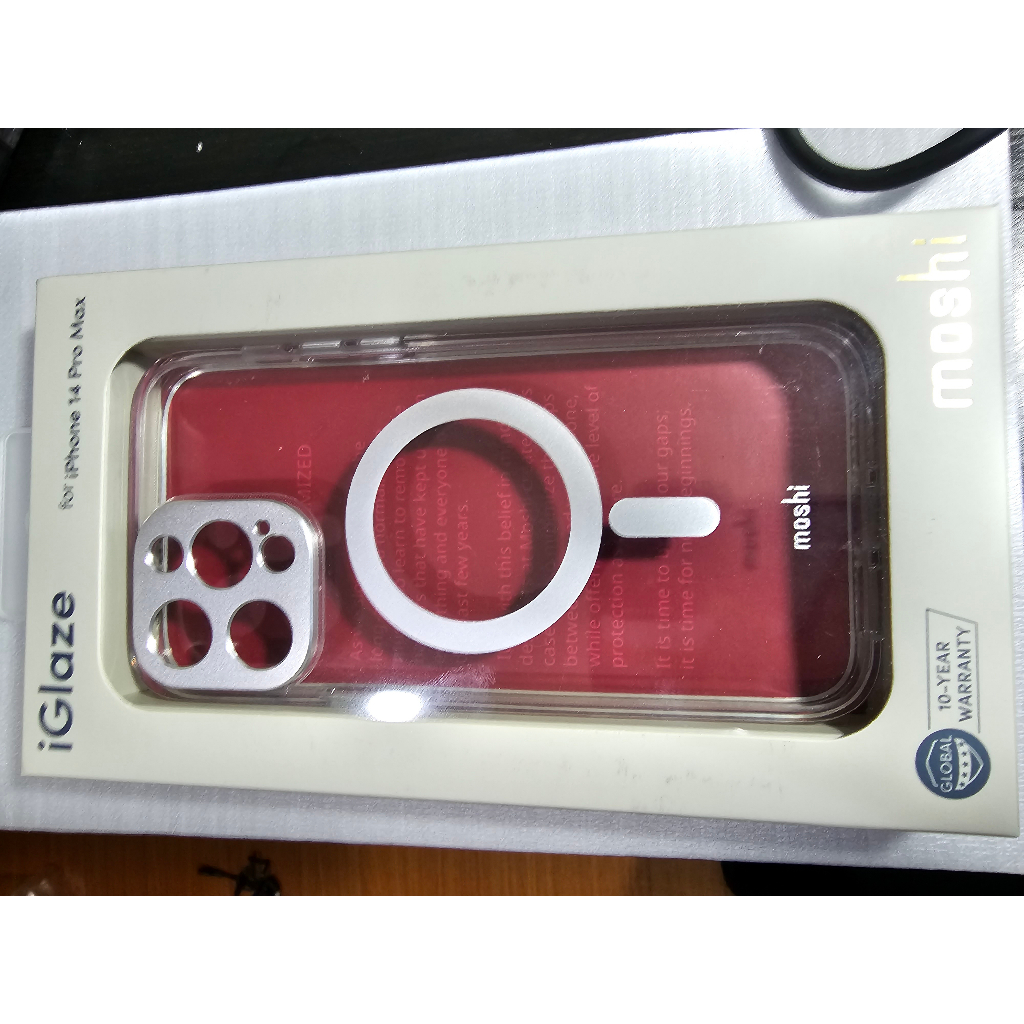 Moshi iGlaze for iPhone 14 Pro Max 超薄保護殼 with MagSafe 月光銀 | 蝦皮購物