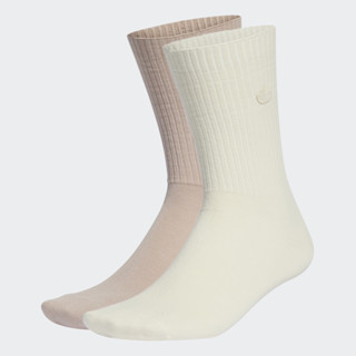 【R-MAN】 Adidas socks 兩雙入 中筒襪 黑白 IC8699 燕麥粉白 IC8700 | 蝦皮購物