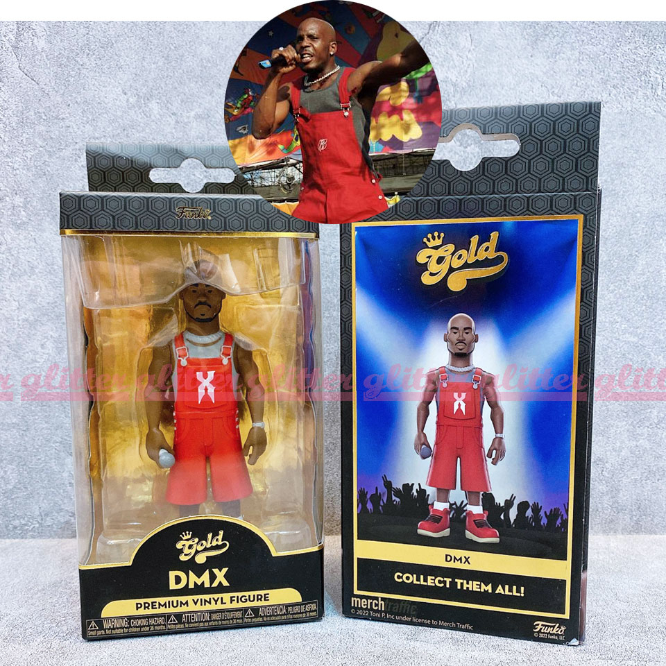 glitter。Funko VINYL GOLD DMX 嘻哈 饒舌 公仔 | 蝦皮購物