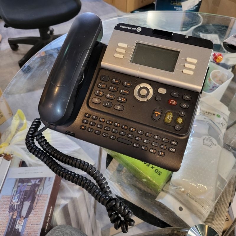 ALCATEL Lucent 阿爾卡特總機系統 4029 電話機 話機 9成新 和4019 4039共用 電話分機 | 蝦皮購物