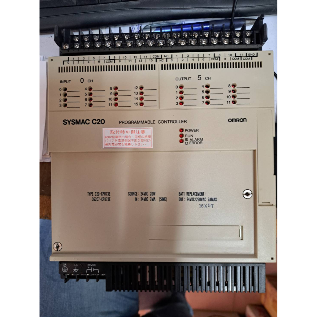 OMRON歐姆龍 SYSMAC C20 TYPE C20-CPU73E 3G2C7-CPU73E | 蝦皮購物
