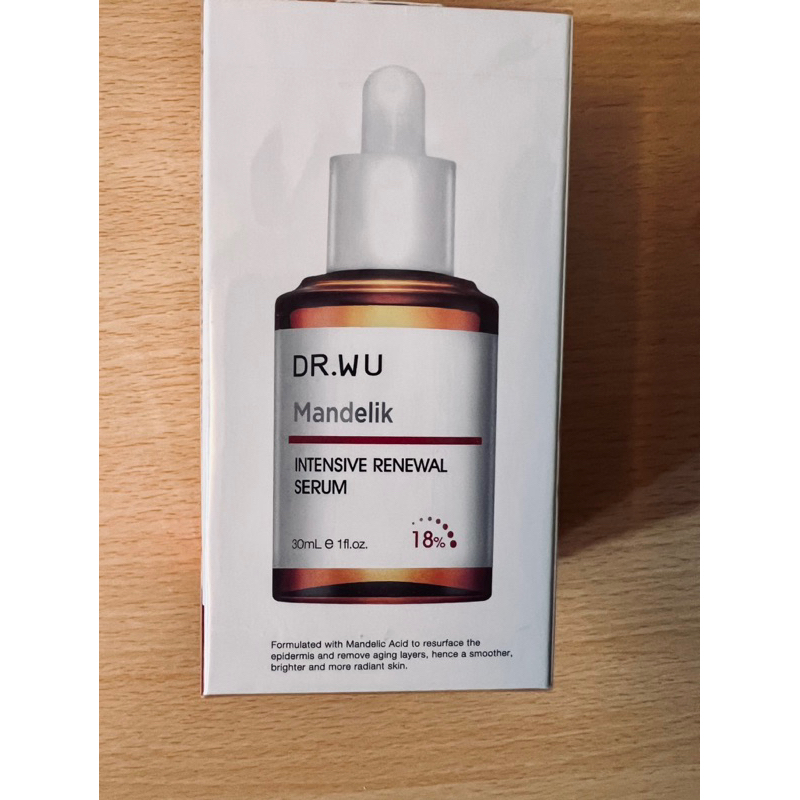 【DR.WU 達爾膚】杏仁酸亮白煥膚精華 18% 30ML | 蝦皮購物