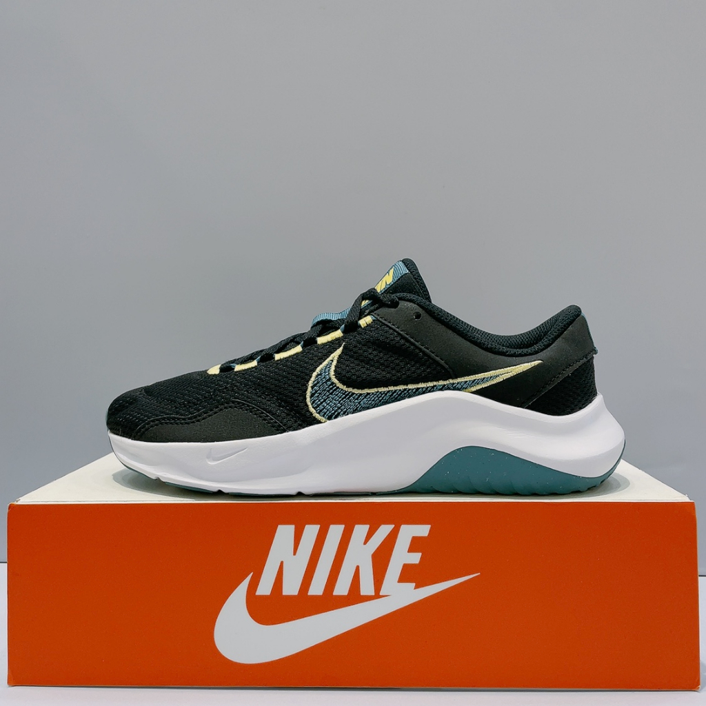 NIKE W Legend Essential 3 NN 女生 黑藍色 穩定 舒適 運動 訓練鞋 DM1119-006 | 蝦皮購物