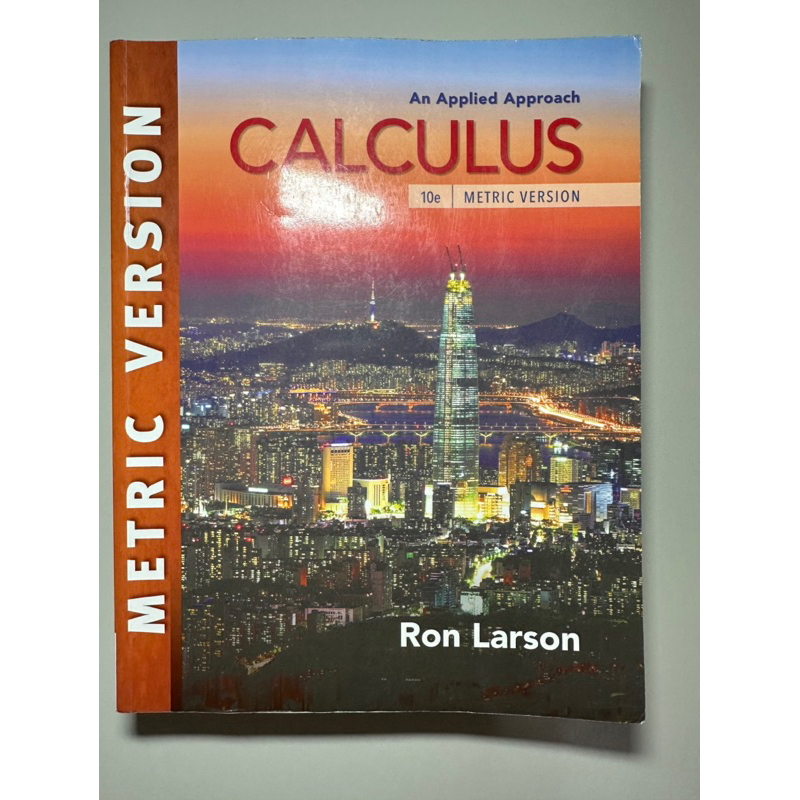 Calculus An Applied Approach 10e的價格推薦 - 2023年8月| 比價比個夠BigGo