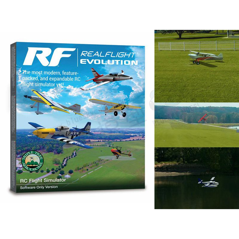 RealFlight Evolution RC Flight Simulator Software Only,, 44% OFF