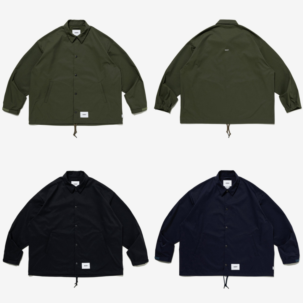 WTAPS CHIEF / JACKET /POLY. TWILL. SIGN- WTAPS CHIEF / JACKET /POLY. TWILL. SIGN-
