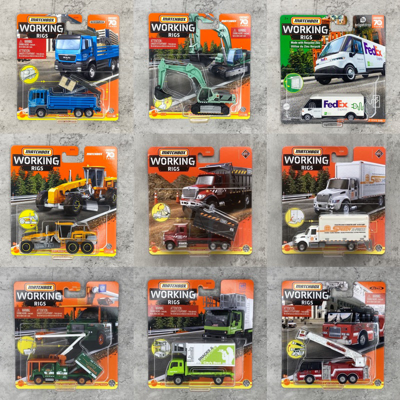 matchbox working rigs的價格推薦 - 2025年11月 | 比價比個夠BigGo