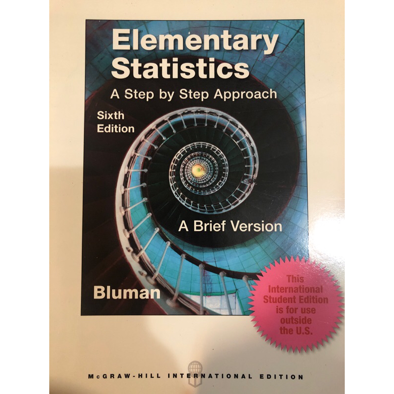 Elementary Statistics A Step By Step Approach的價格推薦 - 2023年4月| 比價比個夠BigGo