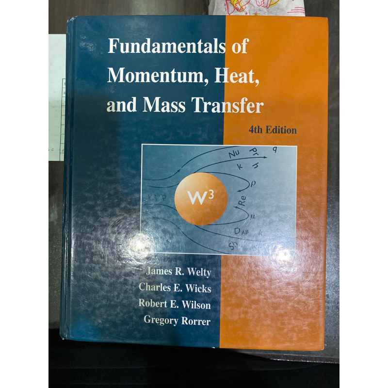 fundamentals of momentum, heat, and mass transfer的價格推薦 - 2025年12月 | 比價比 ...