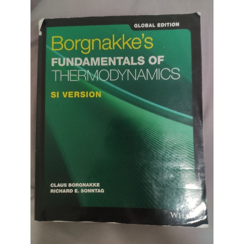 borgnakke`s fundamentals of thermodynamics的價格推薦 - 2026年1月 | 比價比個夠BigGo