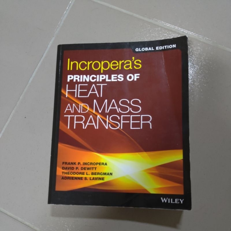 incropera`s principles of heat and mass transfer的價格推薦 - 2025年3月 | 比價比個夠 ...