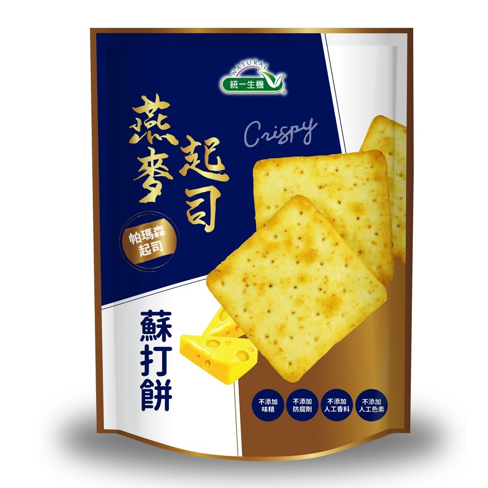 統一生機燕麥起司蘇打餅的價格推薦 - 2025年4月 | 比價比個夠BigGo