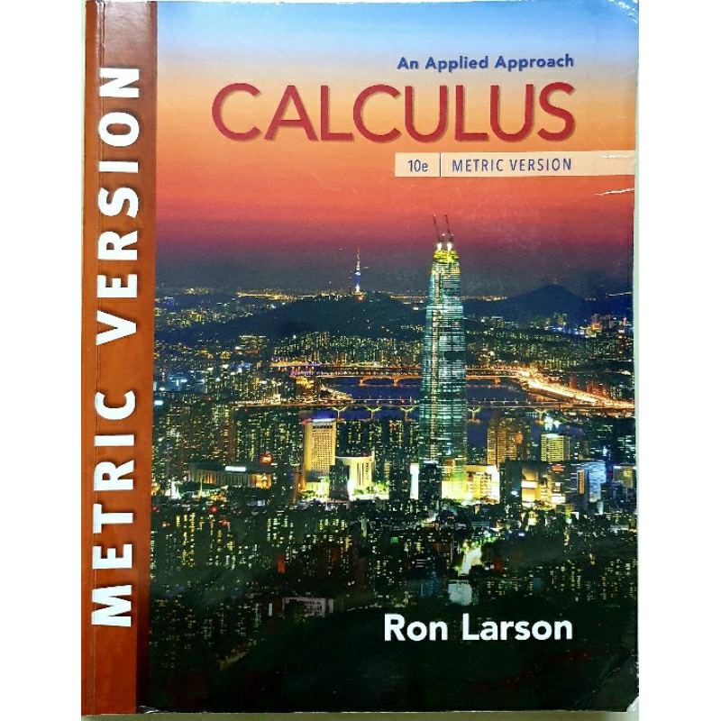 Calculus An Applied Approach 10e的價格推薦 - 2023年8月| 比價比個夠BigGo