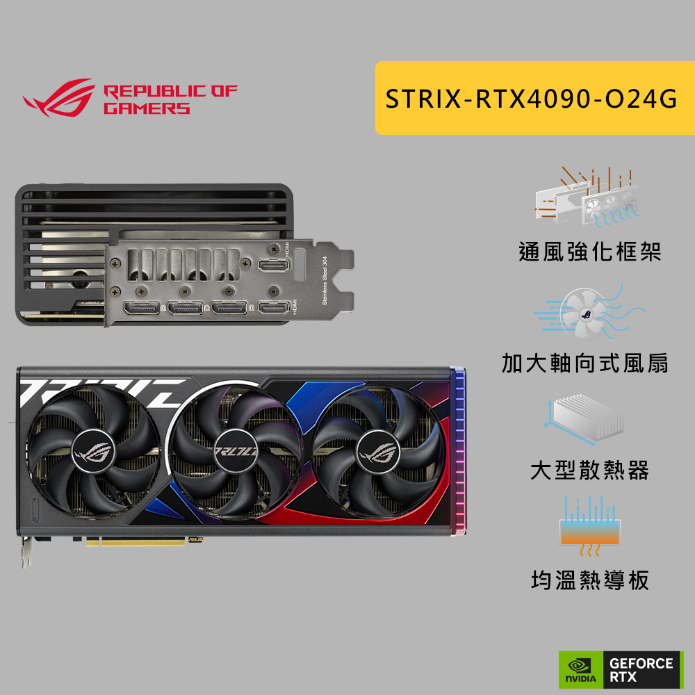rog-strix-rtx4090-o24g的價格推薦 - 2025年3月 | 比價比個夠BigGo