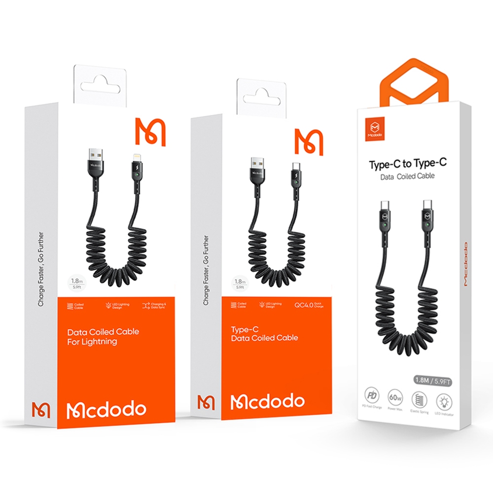 Mcdodo 麥多多 Type-C 彈簧的價格推薦 - 2025年5月 | 比價比個夠BigGo