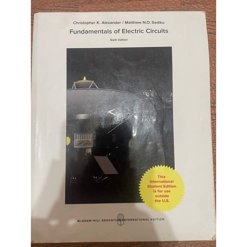 fundamentals of electric circuits 6的價格推薦 - 2025年10月 | 比價比個夠BigGo