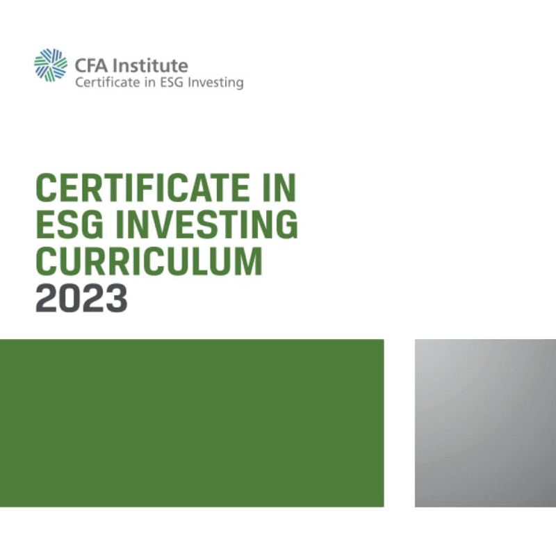 esg cfa的價格推薦 - 2025年6月 | 比價比個夠BigGo