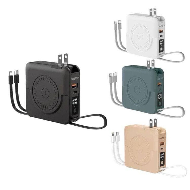 Moztech萬能充pro五合一行動電源的價格推薦 - 2024年3月| 比價比個夠BigGo