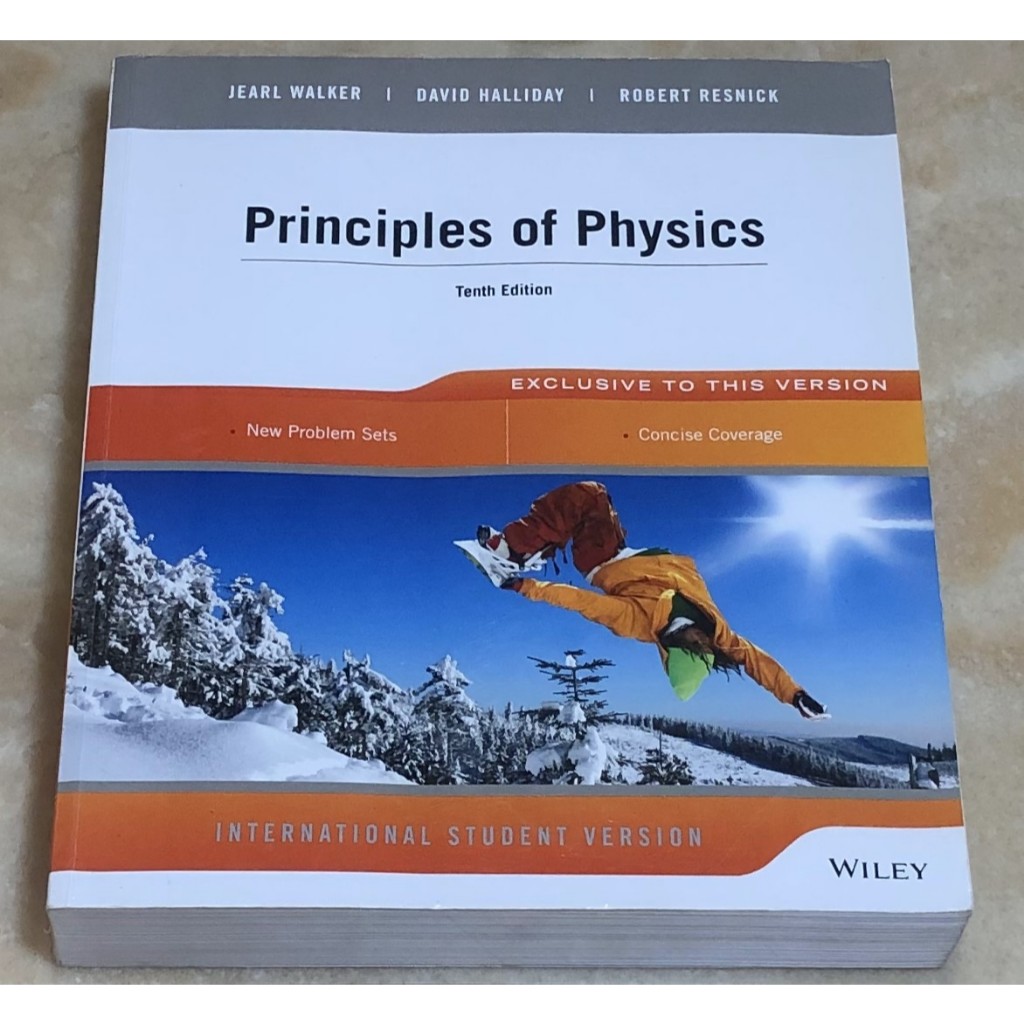 Halliday & Resnick Principles Of Physics的價格推薦 - 2024年7月| 比價比個夠BigGo