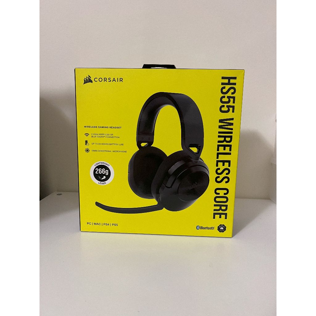 CORSAIR HS55 Wireless Core 無線輕量電競耳機的價格推薦 - 2024年3月| 比價比個夠BigGo