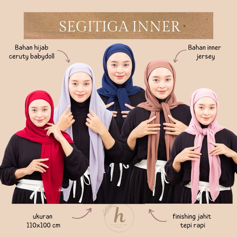 Hijab Instan Inner的價格推薦 - 2024年9月| 比價比個夠BigGo