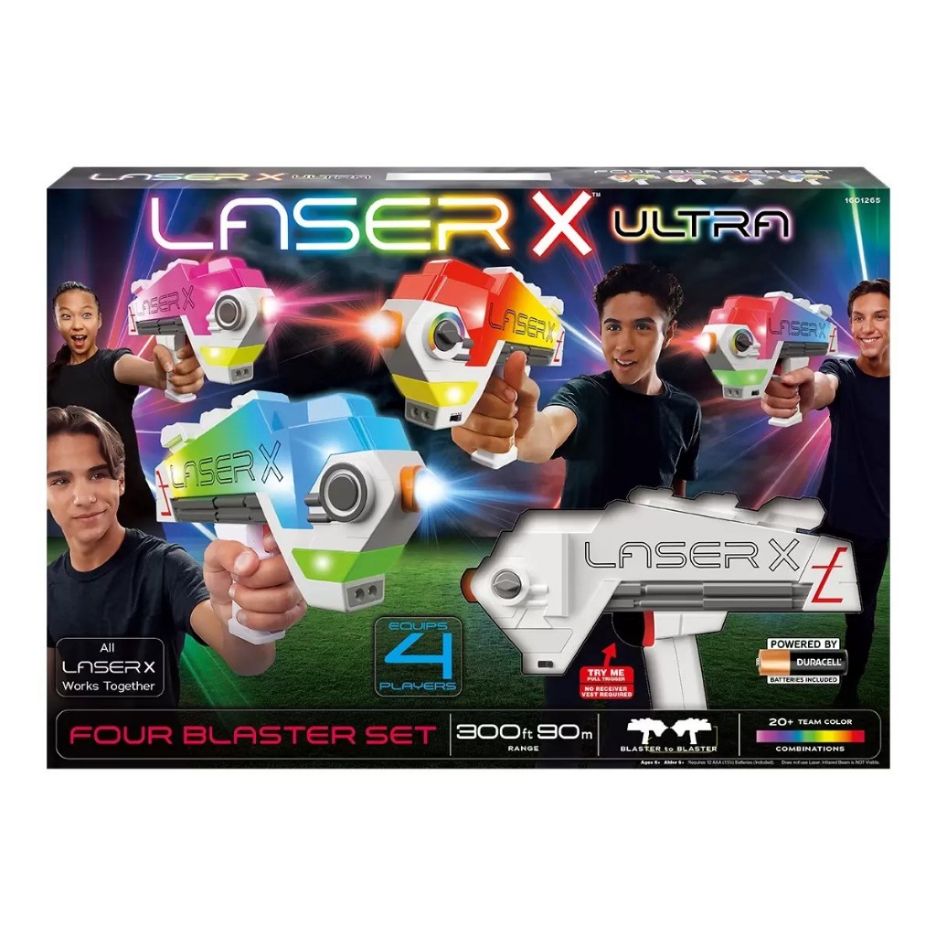 LASER X 變色雷射槍4人對戰組的價格推薦 - 2026年6月 | 比價比個夠BigGo