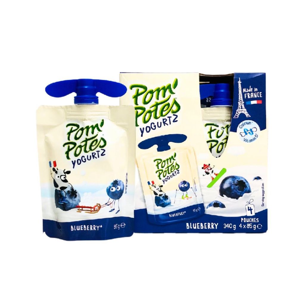 Pom' Potes® Blueberry Flavored Yogurt 法優樂優格-藍苺 - Goodfind找推薦、比價格