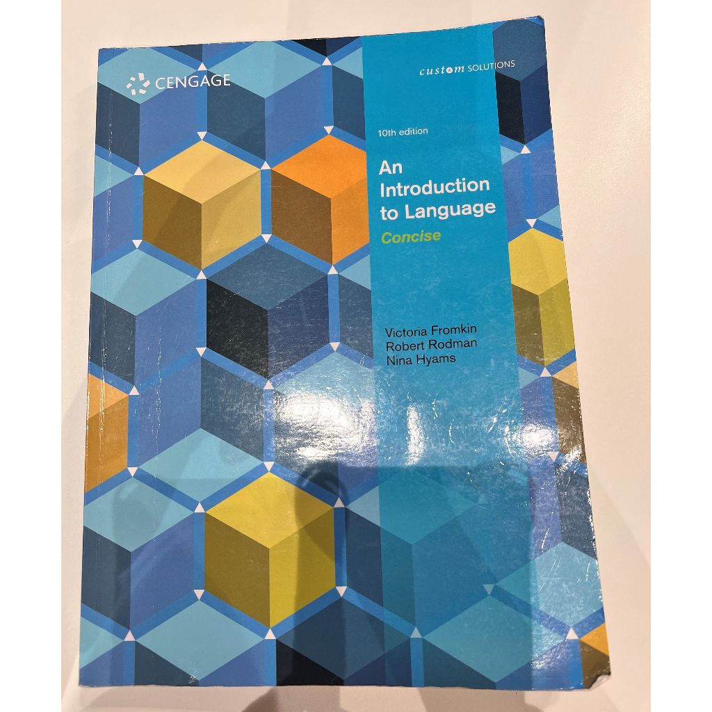 an introduction to language concise 10th edition的價格推薦 - 2025年8月 | 比價比個夠 ...