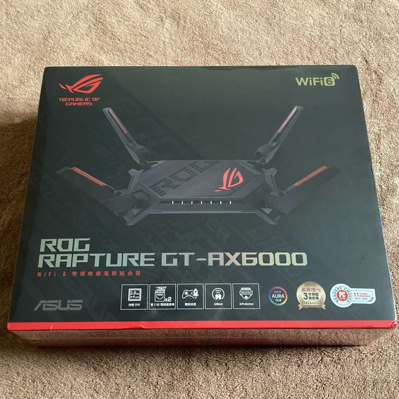 Asus - ROG Rapture GT-AX6000的價格推薦 - 2026年4月 | 比價比個夠BigGo