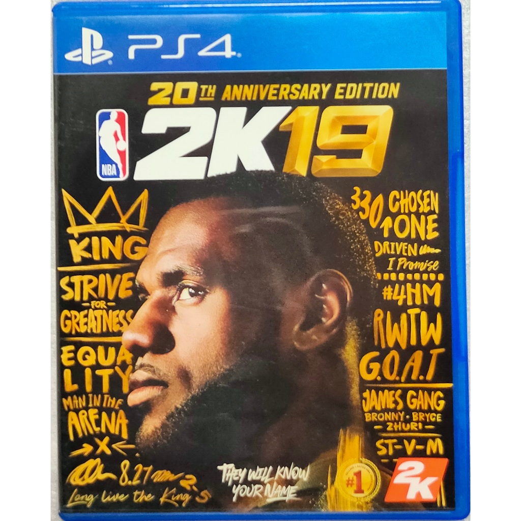 ps4 nba2k19 20週年紀念版的價格推薦 - 2025年12月 | 比價比個夠BigGo