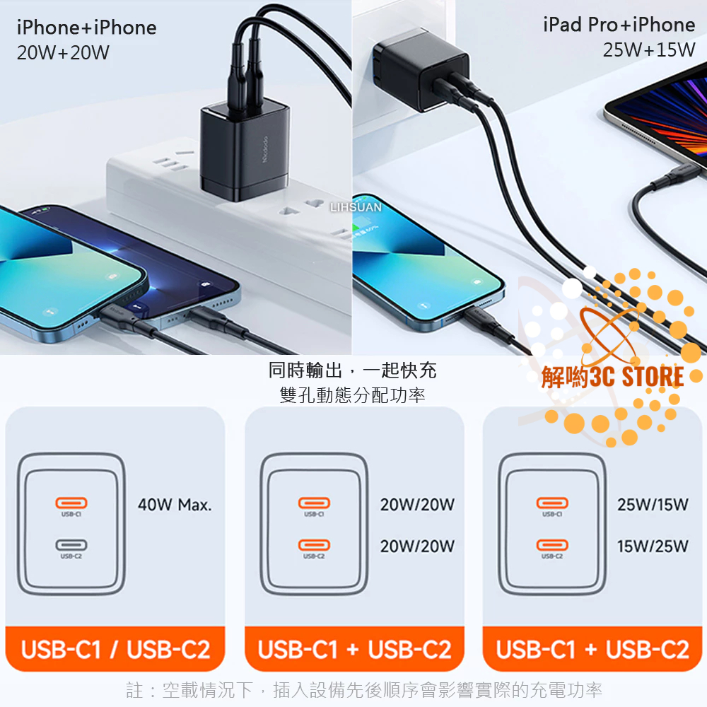 【輕量款】麥多多Mcdodo GaN氮化鎵40W雙孔PD急速充電器的價格推薦 - 2025年6月 | 比價比個夠BigGo
