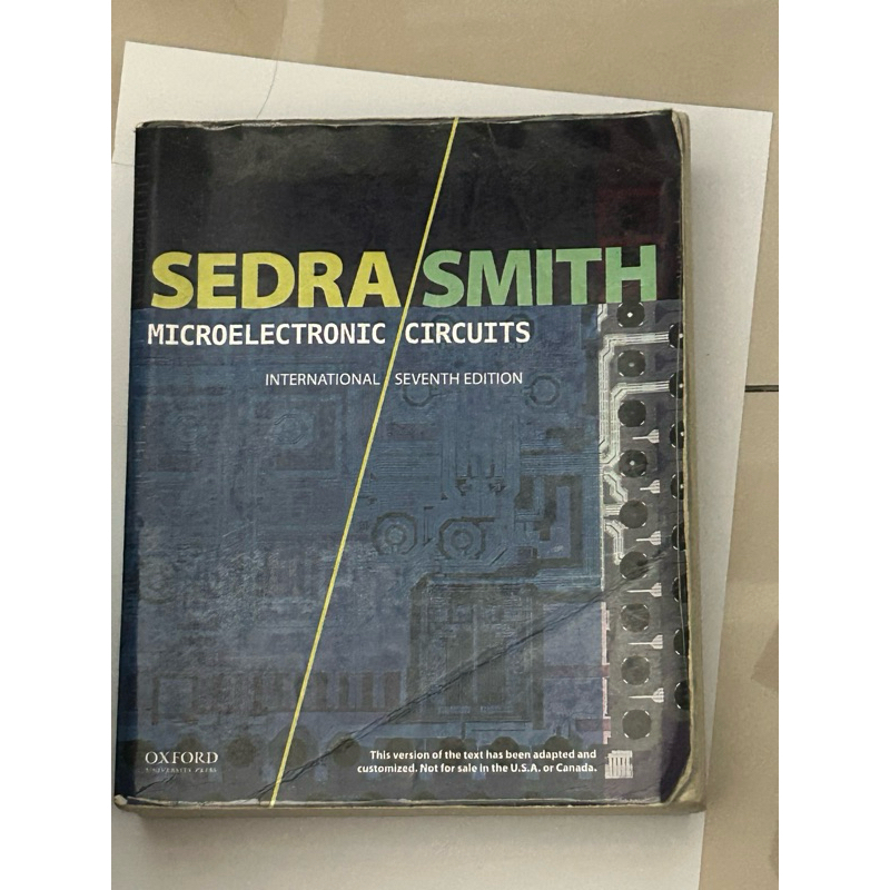 Microelectronic Circuits 7 Sedra Smith的價格推薦 - 2025年8月 | 比價比個夠BigGo