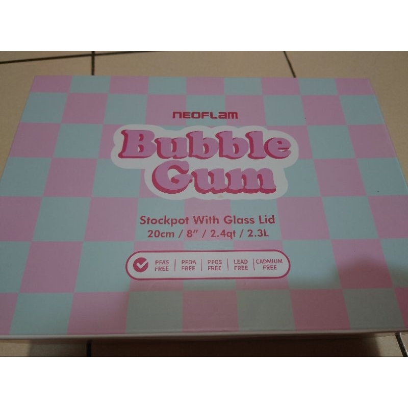 NEOFLAM Bubble Gum系列20cm湯鍋(電磁底) 玻璃蓋的價格推薦 - 2025年10月 | 比價比個夠BigGo