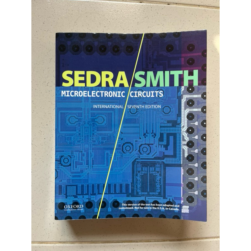 Microelectronic Circuits 7 Sedra Smith的價格推薦 - 2025年9月 | 比價比個夠BigGo
