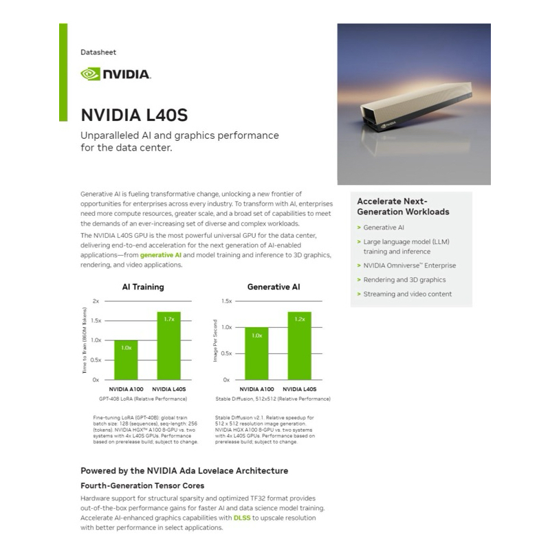 Nvidia L40S的價格推薦 - 2026年6月 | 比價比個夠BigGo