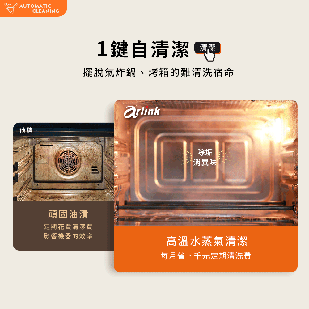 【Arlink】SB10全能料理小當家 微電腦 智慧 純蒸X蒸烤X氣炸烤箱 蒸氣烤箱 氣炸鍋 13L大容量 官方原廠直送 - arlink生活美學專家【官方旗艦店】 - iOPEN Mall