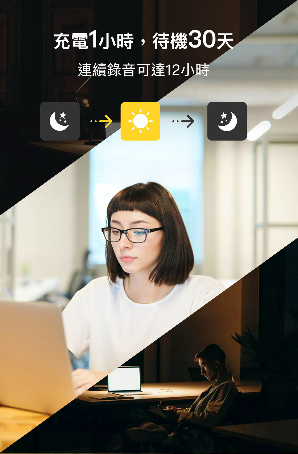 Wooask 3in1 AI錄音翻譯筆 智慧錄音筆 逐字稿 翻譯 成文字檔 16G - 強強滾健康-新莊店 - iOPEN Mall