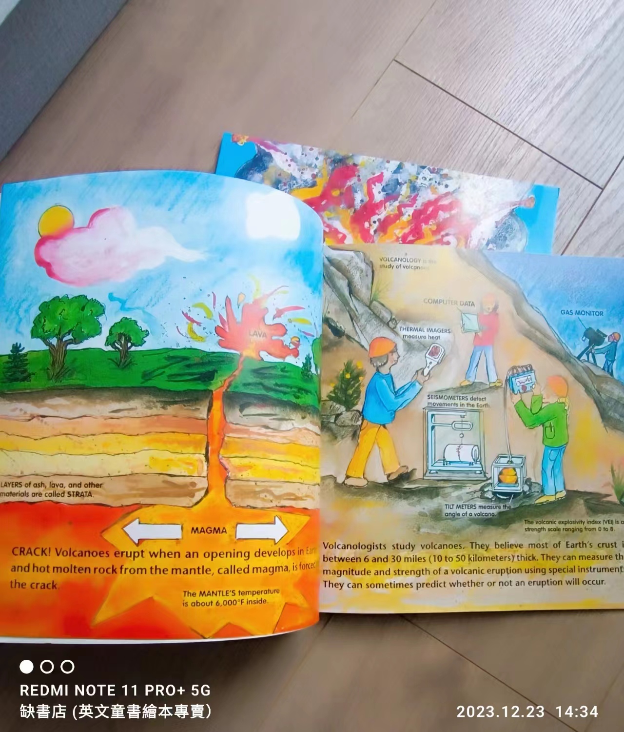 訂購🍀平裝英文科普繪本🍀Volcanoes 火山🍀Gail Gibbons🍀缺書店 - 缺書店【英文童書繪本專賣】請購物時加LINE ...