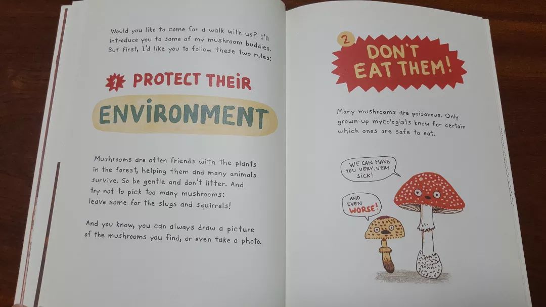 缺書店🍀精裝可愛的自然科普書The Mushroom Fan Club🍀Elise Gravel🍀推薦給蘑菇愛好者 - 缺書店【英文童書繪本 ...