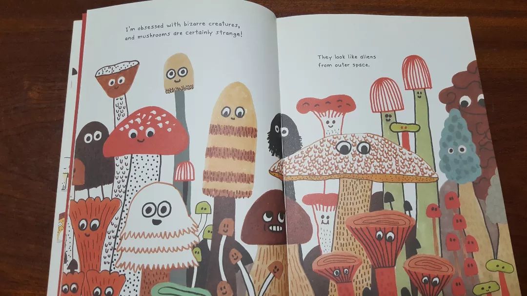 缺書店🍀精裝可愛的自然科普書The Mushroom Fan Club🍀Elise Gravel🍀推薦給蘑菇愛好者 - 缺書店【英文童書繪本 ...