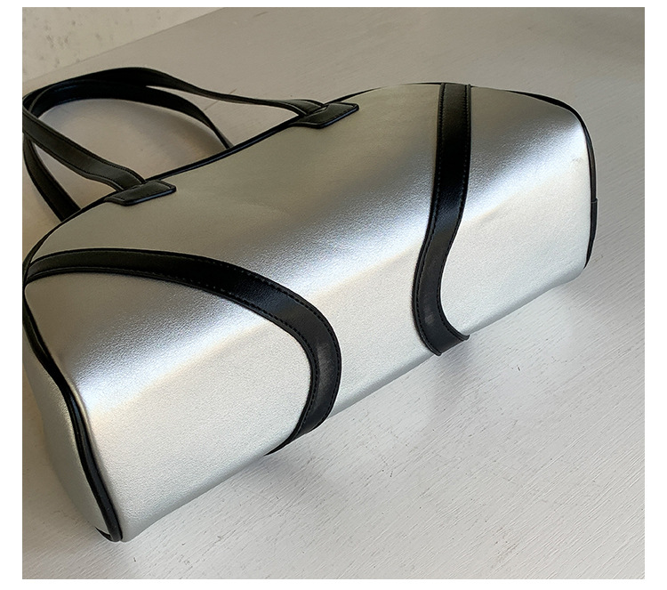 新款⧰好看又好搭⊡4色『AB130』韓國時髦小姊姊會拿的撞色腋下包 單肩包 腋下包 保齡球包 拼接設計 肩背包 - BE’KIND ...